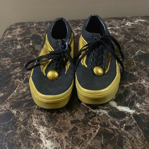 Vans | Shoes | Harry Potter Golden Snitch | Poshmark